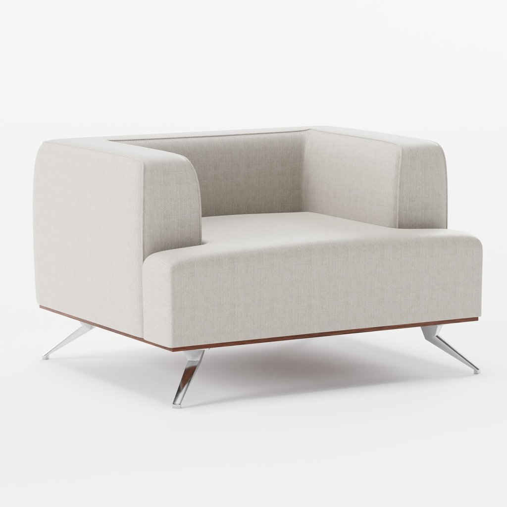 Sofa Single | Sofas models | BlenderKit