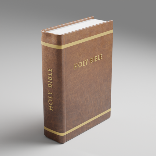 Leather Holy Bible Model | FREE Books models | BlenderKit