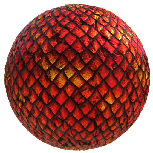 Dragon Scales Skin 09 | FREE 3D organic materials | BlenderKit