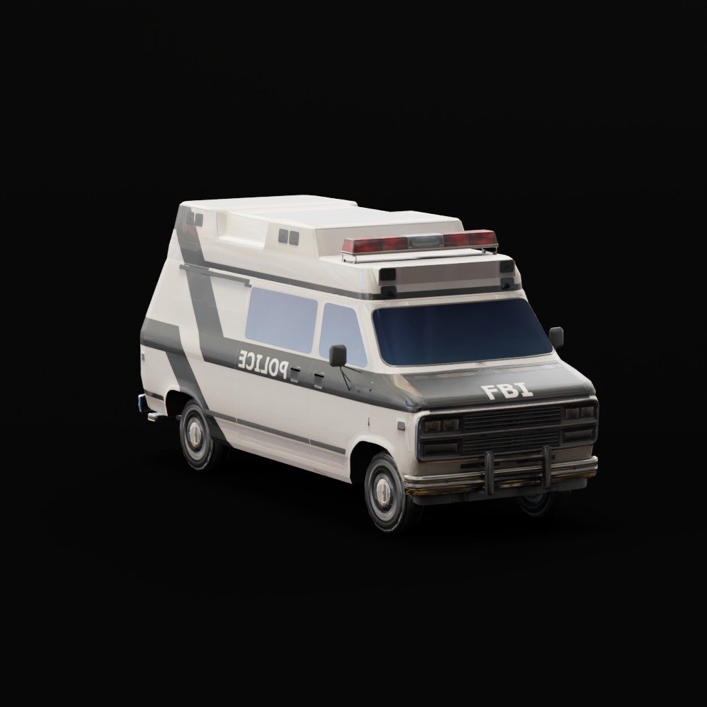 Volkswagen Type 2 | Vans models | BlenderKit