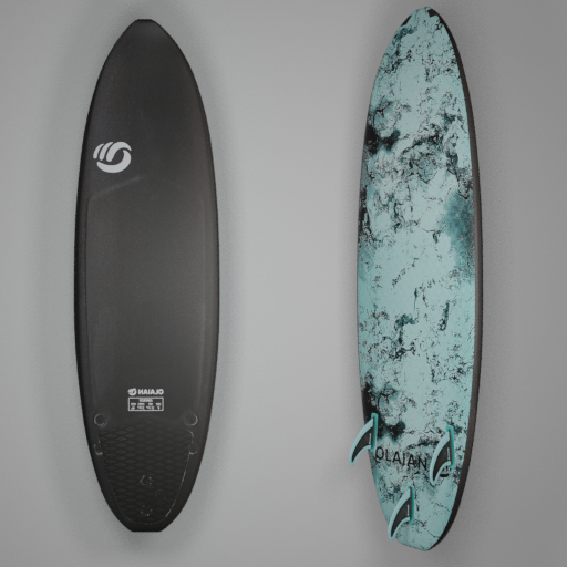 Surfboard | Sport models | BlenderKit