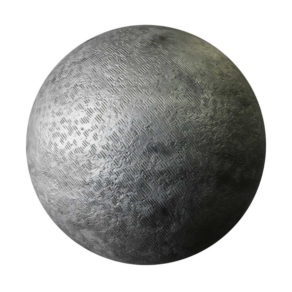 Worn Metal Plate Texture | FREE metal materials | BlenderKit