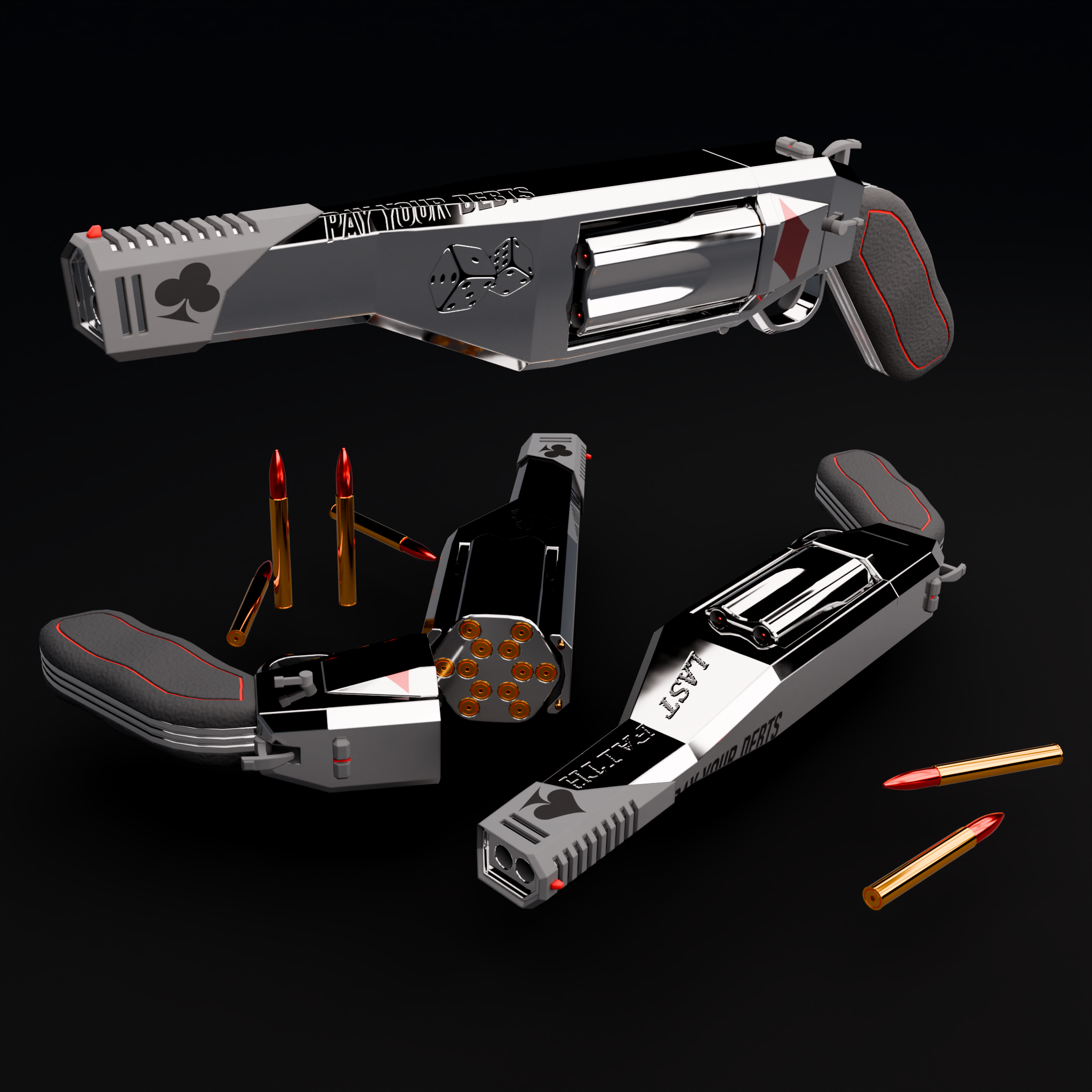 Gun | Modern Weapons models | BlenderKit