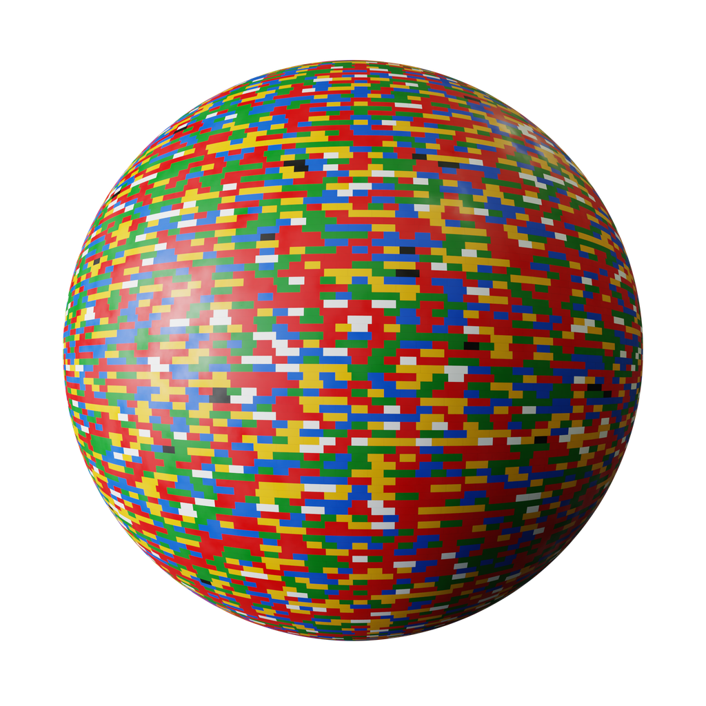 Procedural Lego Bricks | FREE bricks materials | BlenderKit