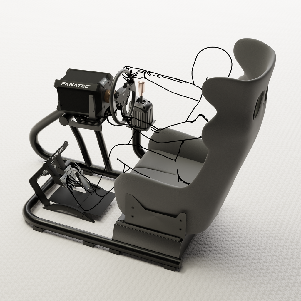 Fanatec cockpit | Hobby Accessories models | BlenderKit