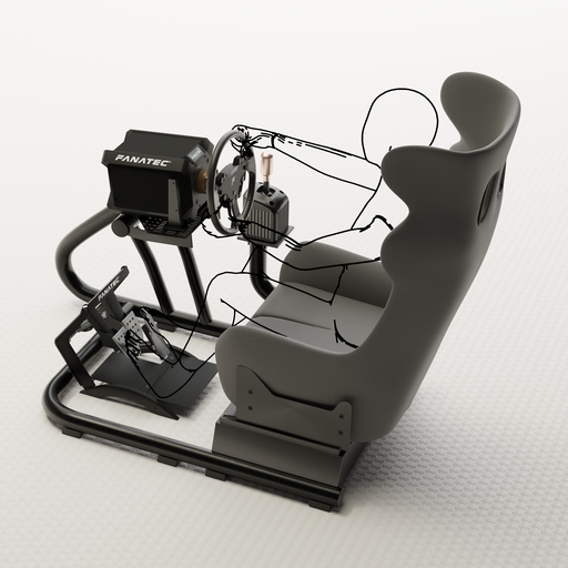 Fanatec cockpit | Hobby Accessories models | BlenderKit