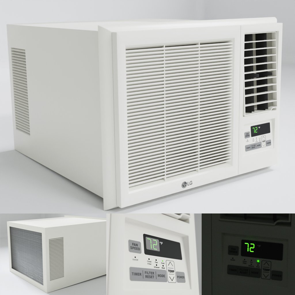 AC Unit | Home Appliances models | BlenderKit