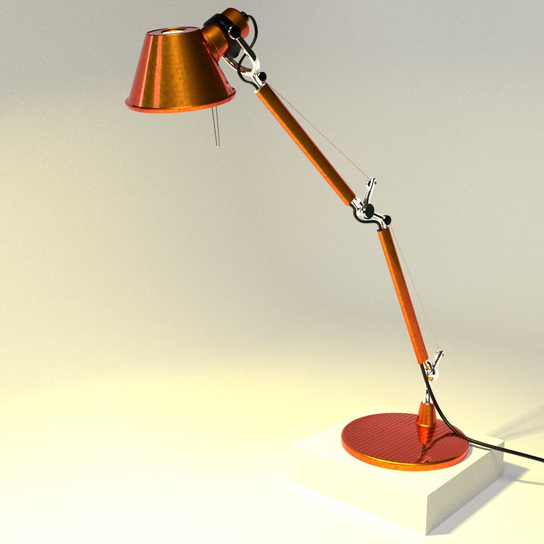 Desk lamp | Miscellaneous models | BlenderKit