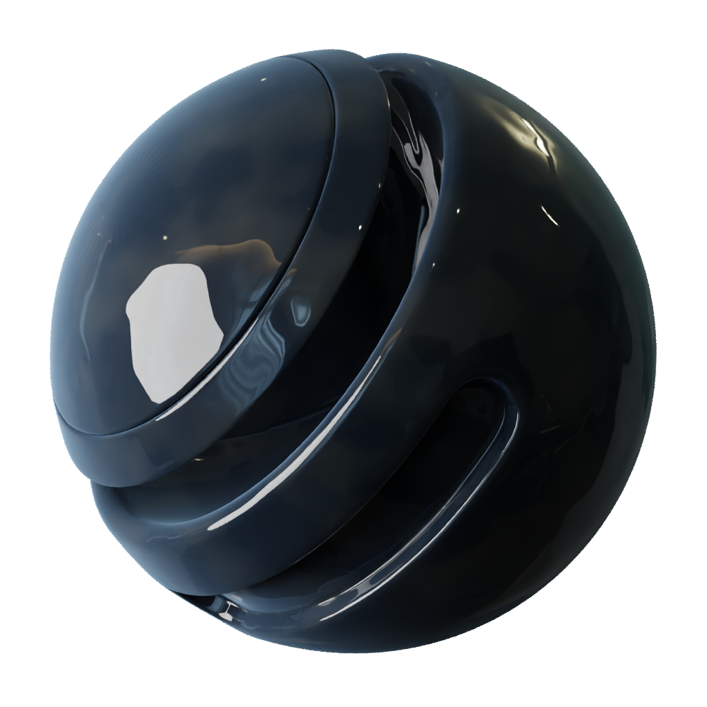 Glazed Ceramic Black | FREE ceramic materials | BlenderKit
