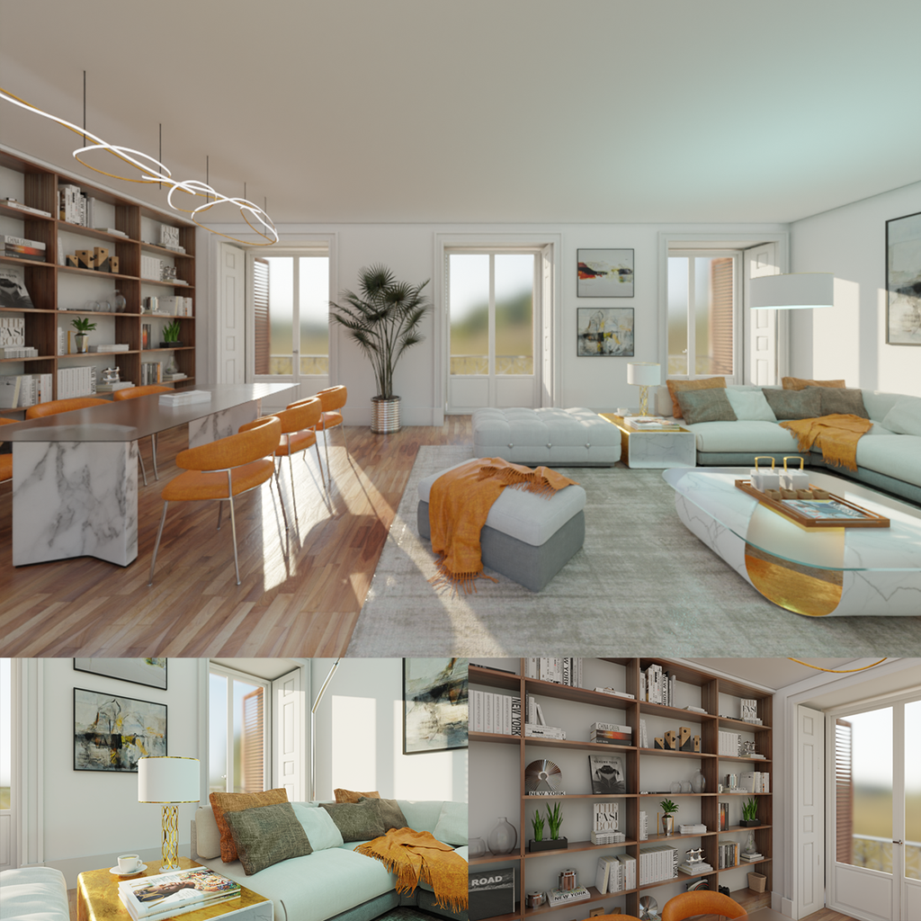 Interrogation room scene | Interior scenes | BlenderKit