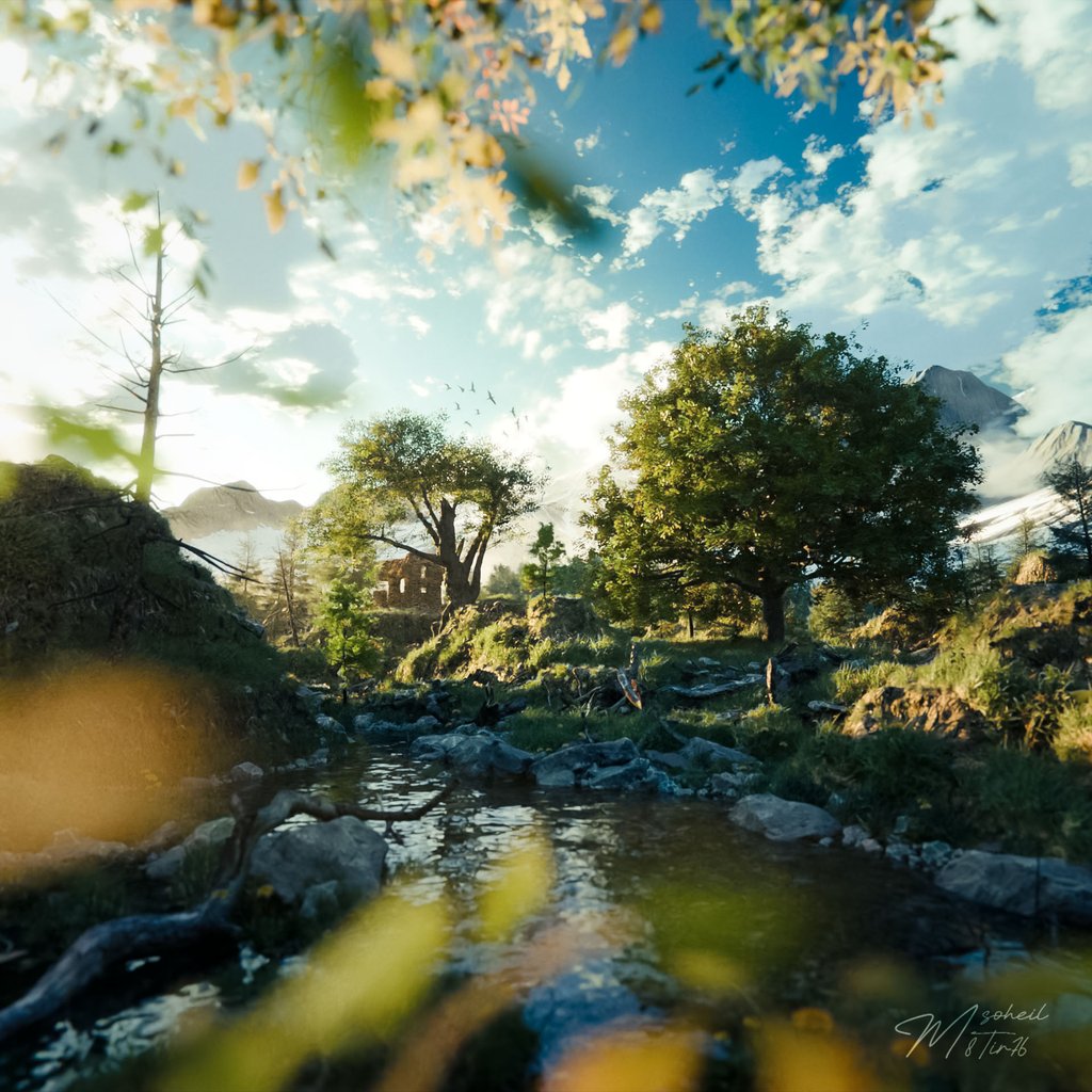 Landscape | FREE Nature scenes | BlenderKit