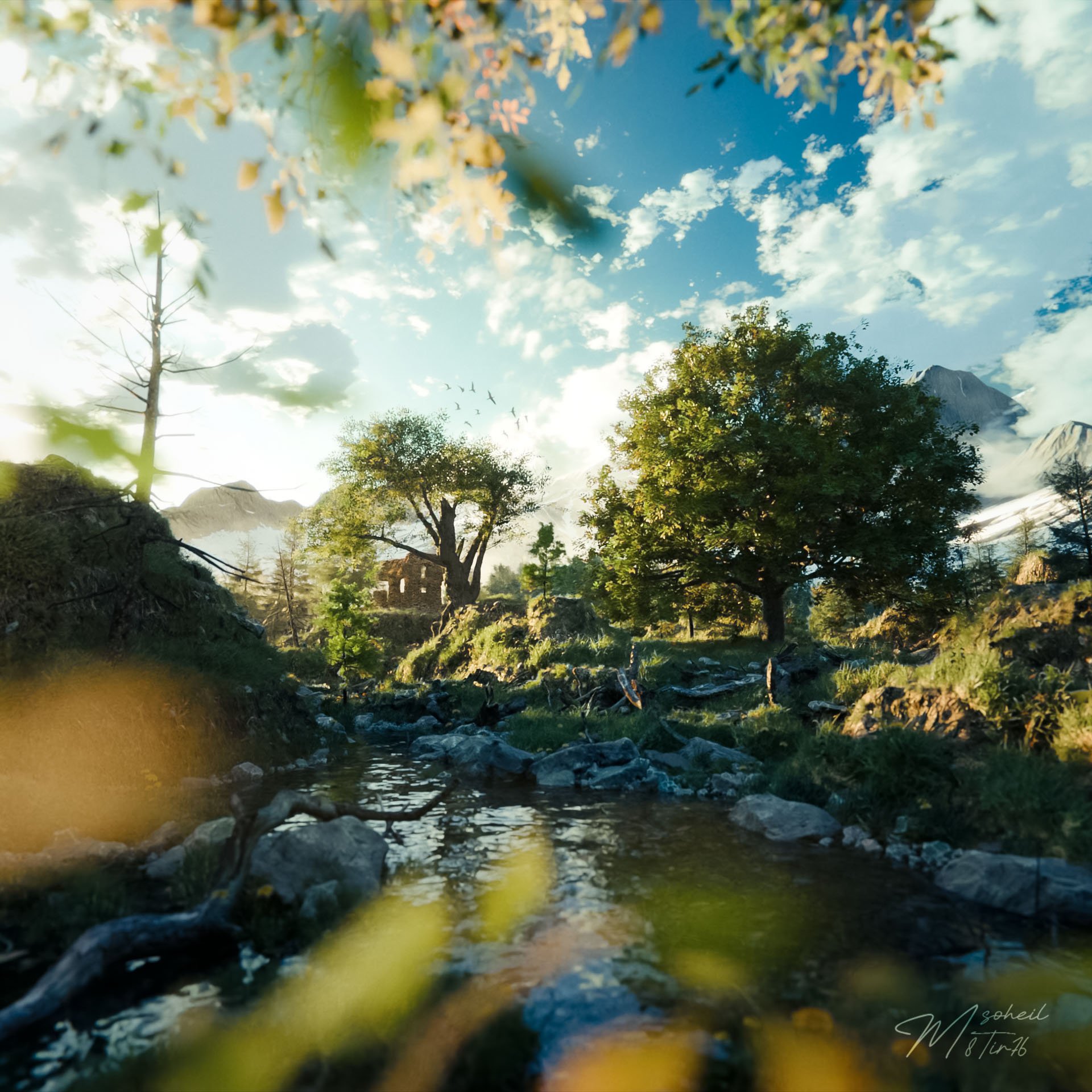 Green Silence | Nature scenes | BlenderKit