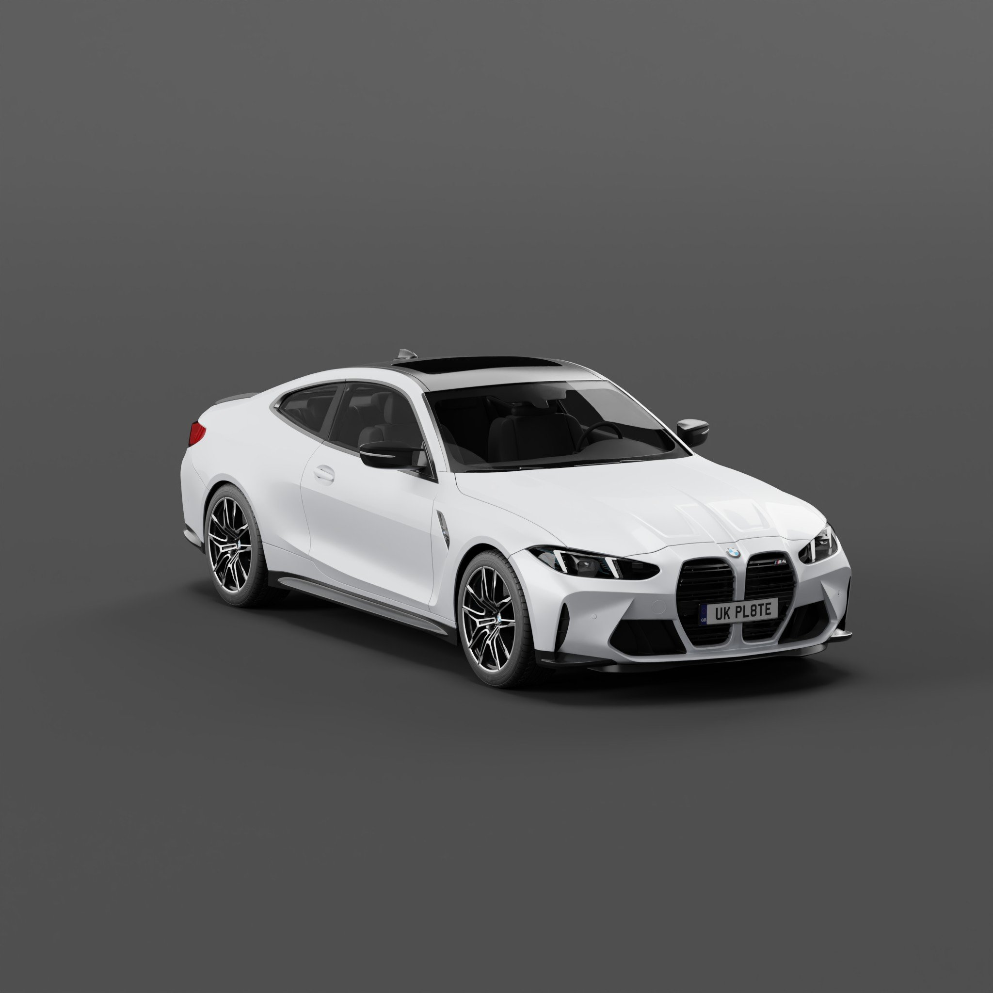 BMW M4 Coupe 2024 | Modern Cars models | BlenderKit