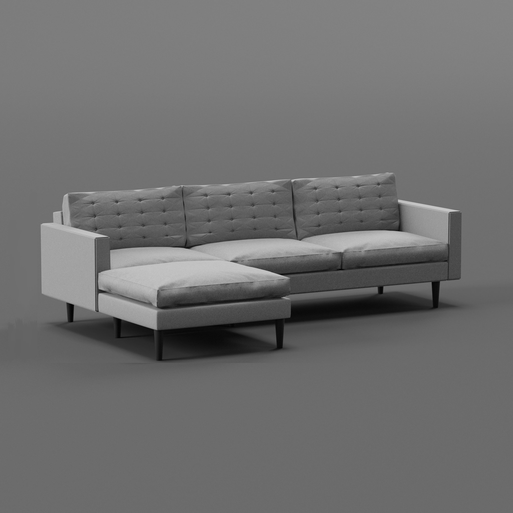 Left-Facing Sofa | Sofas models | BlenderKit