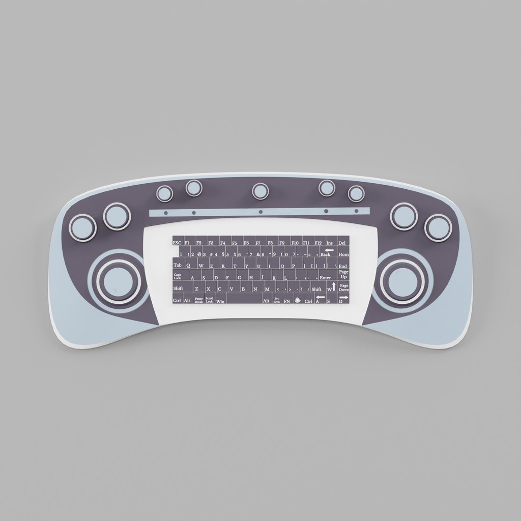 Keyboard | Keyboards models | BlenderKit