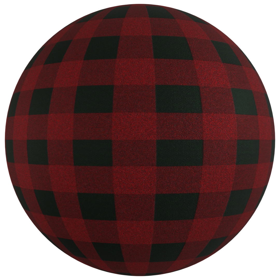 Red Black Checkered Texture | FREE fabric materials | BlenderKit