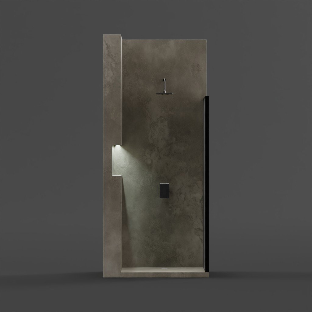 Modern Shower Cabin | FREE Shower models | BlenderKit