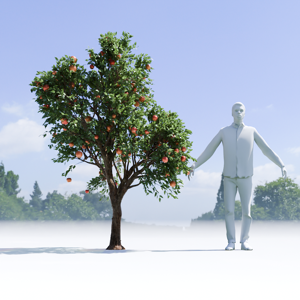 Apple Tree | Trees models | BlenderKit