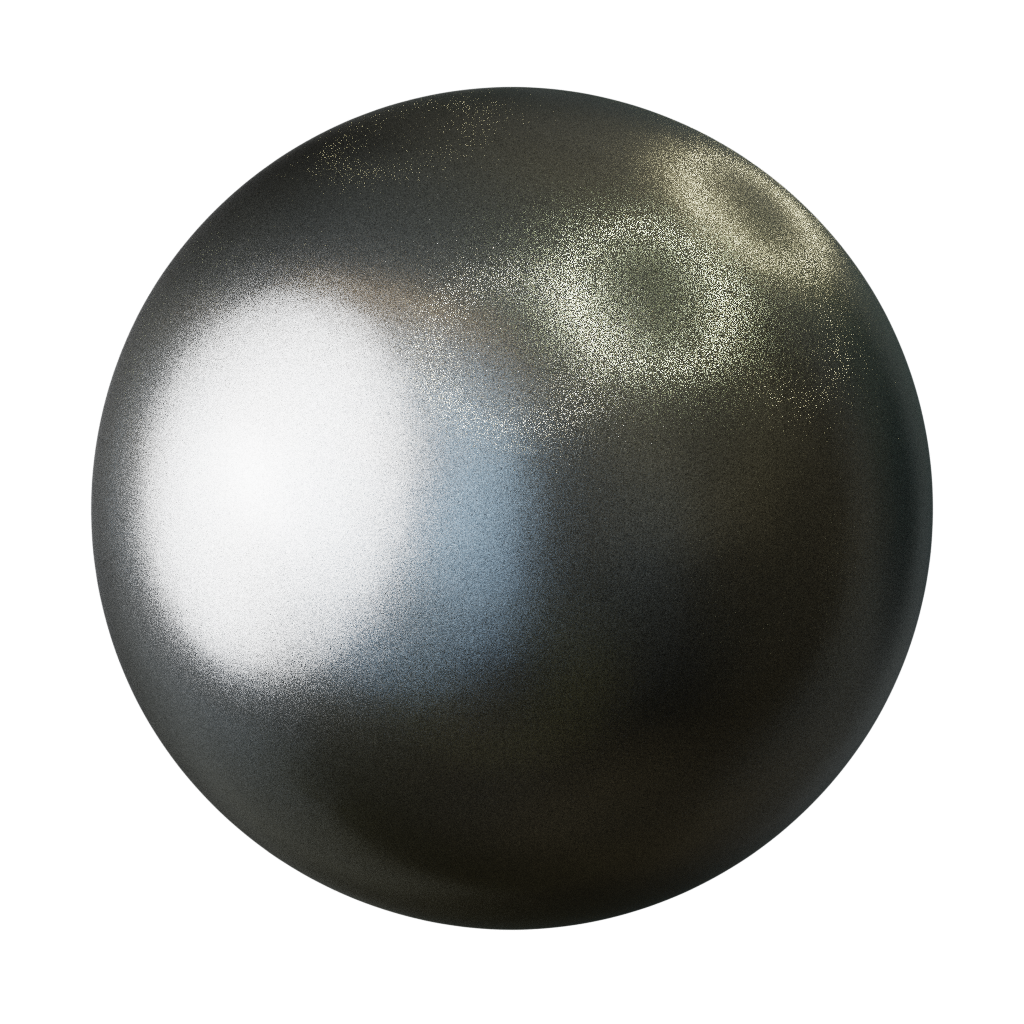 Bead-blasted stainless steel | FREE metal materials | BlenderKit