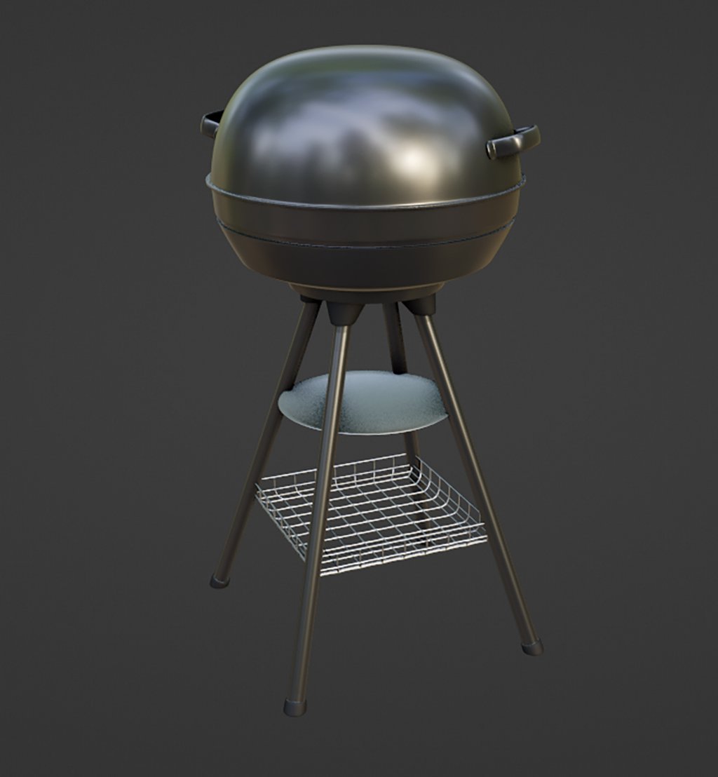 Barbecue | FREE Fireplaces models | BlenderKit