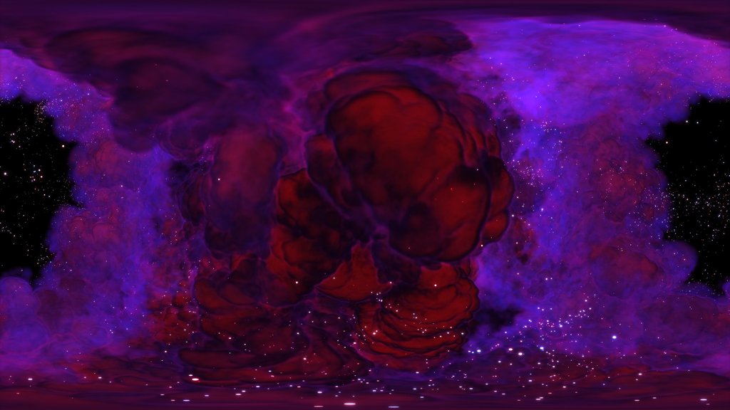 Cosmic Gas | Nighttime Environments HDRis | BlenderKit