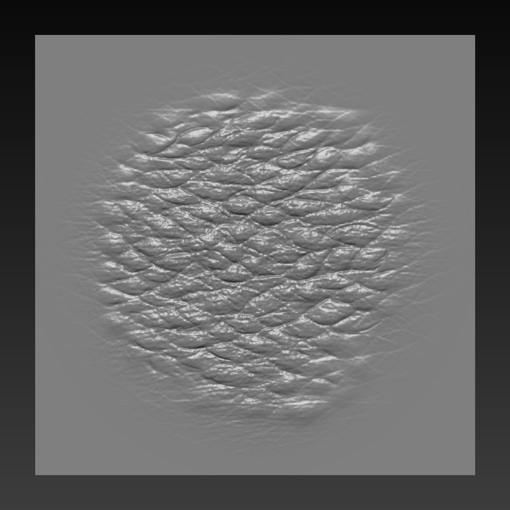 NS Reptile skin flesh bumpy | skin brushes | BlenderKit