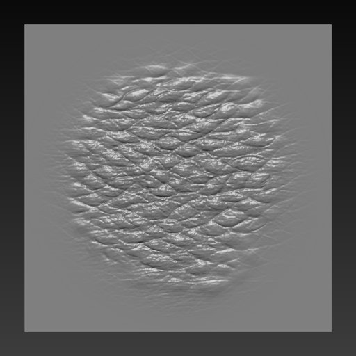 NS Reptile skin flesh bumpy | skin brushes | BlenderKit