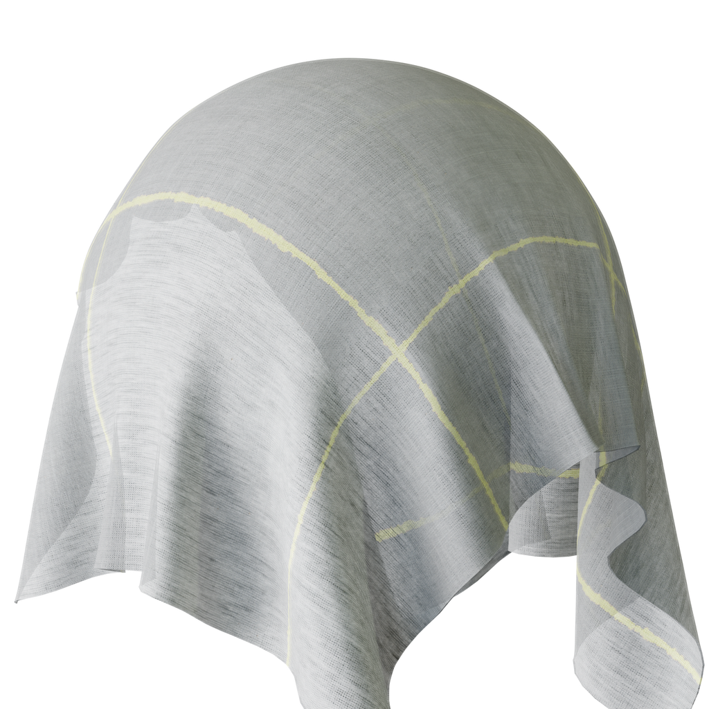 Plain Grey Sheer | FREE Sheer Fabric 3D Materials materials | BlenderKit