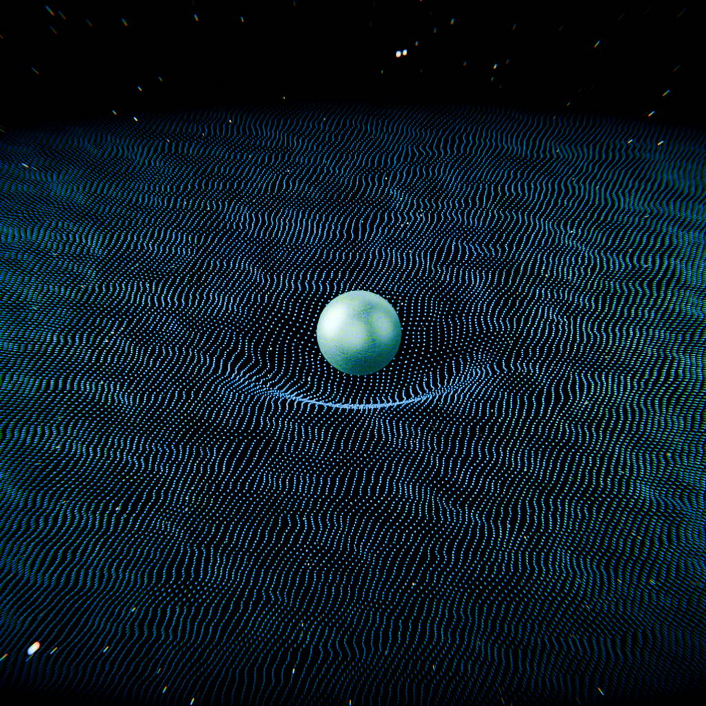 Gravitational Pull GeometryNodes | FREE Simulations models | BlenderKit