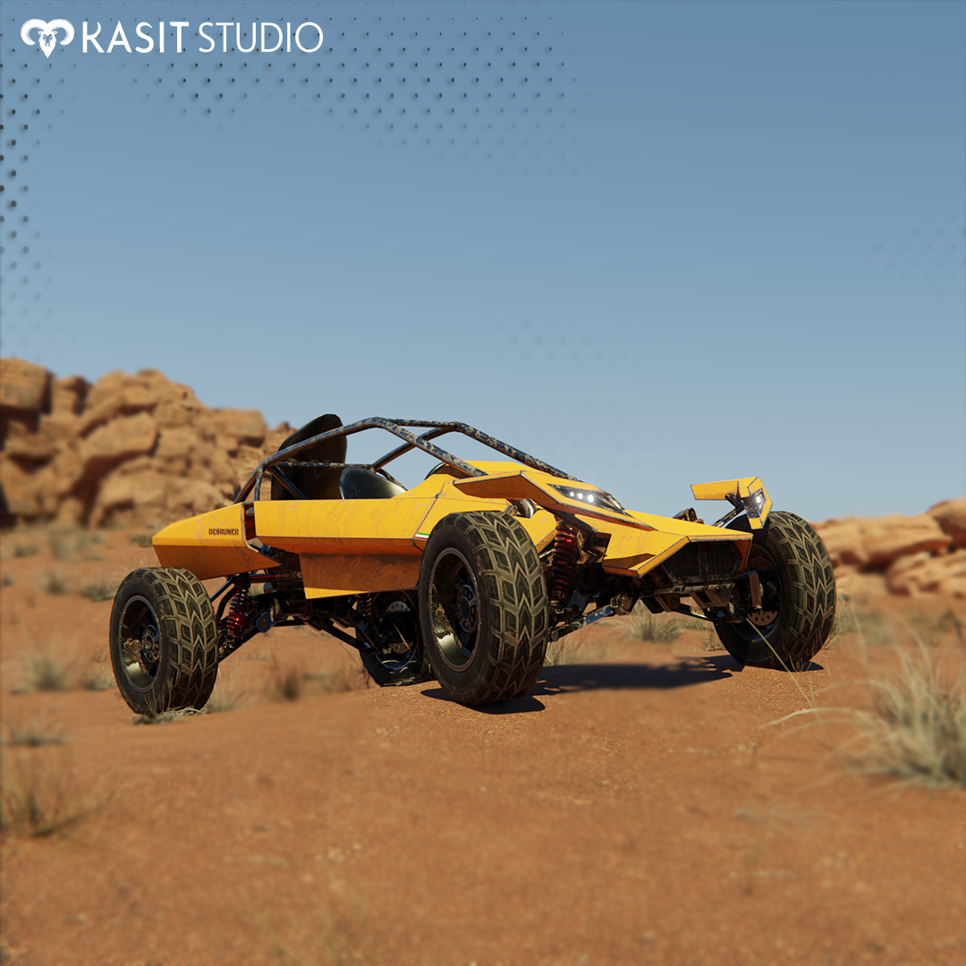 Buggy (rigged) | Buggy Cars models | BlenderKit