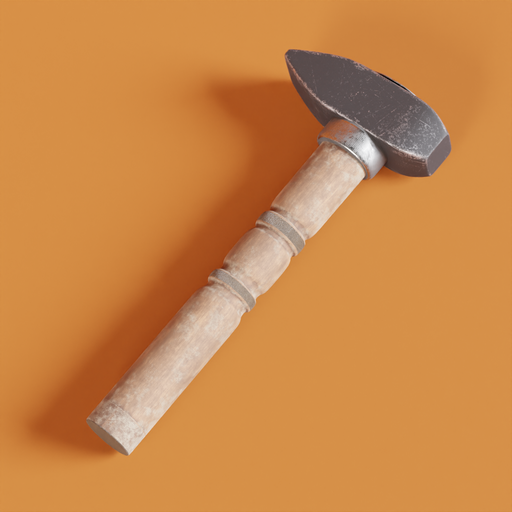 Smal Hand Hamer | Handtools models | BlenderKit