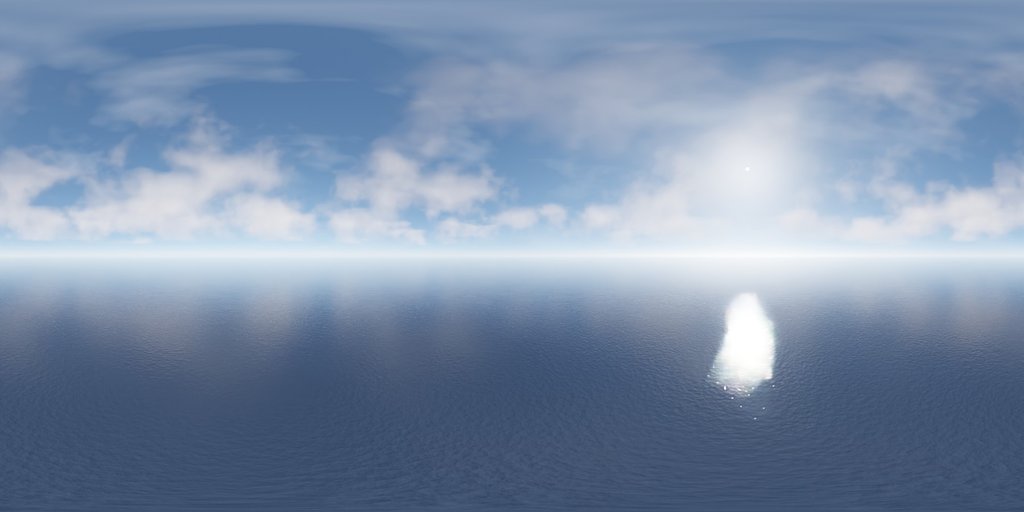 Ocean Horizon Reflection | Water Environments HDRis | BlenderKit
