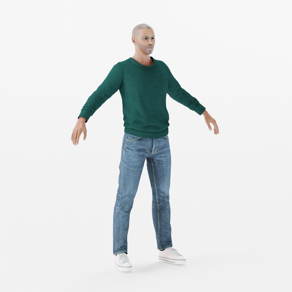 BlenderKit | Download the FREE Mozo model