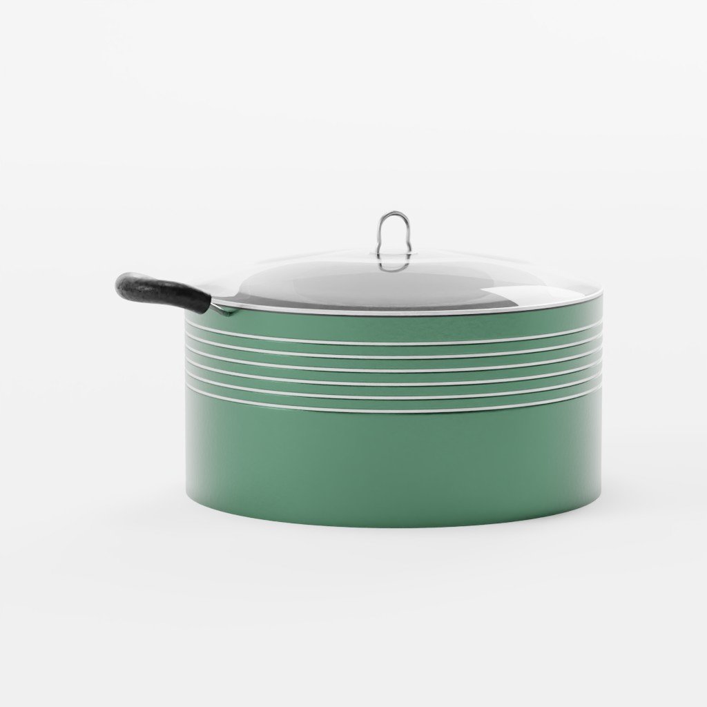 Pot | Kitchen Appliances models | BlenderKit