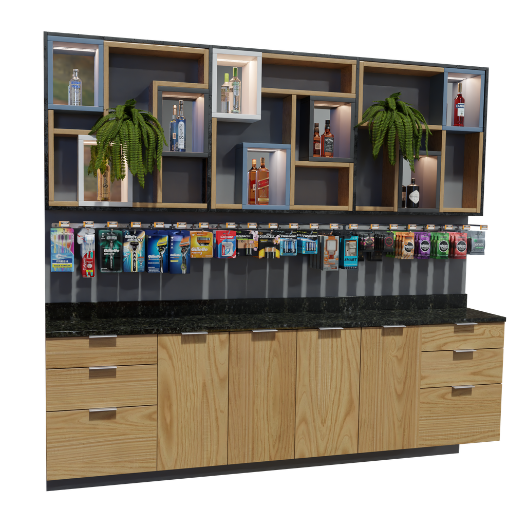 Background Cashier | Restaurant / Bar models | BlenderKit