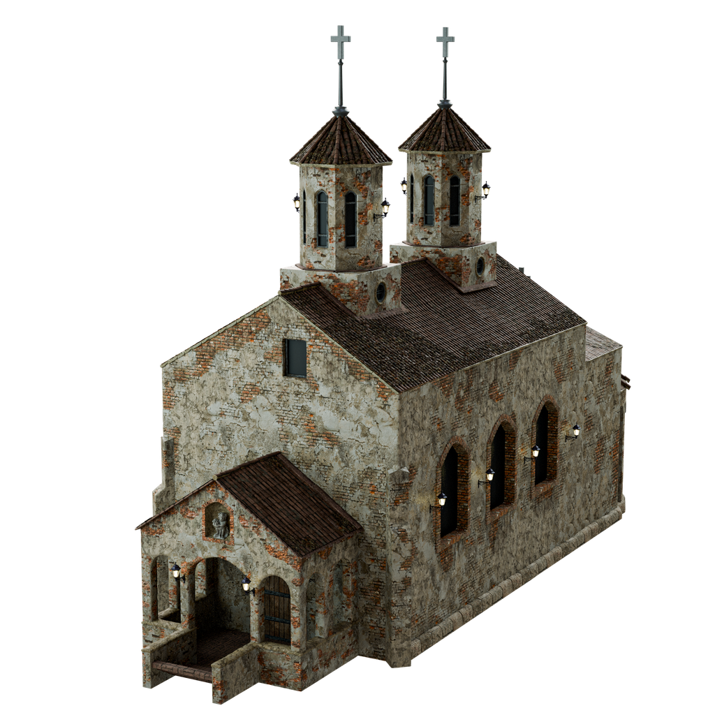 Chinese Temple | FREE Historic Buildings models | BlenderKit