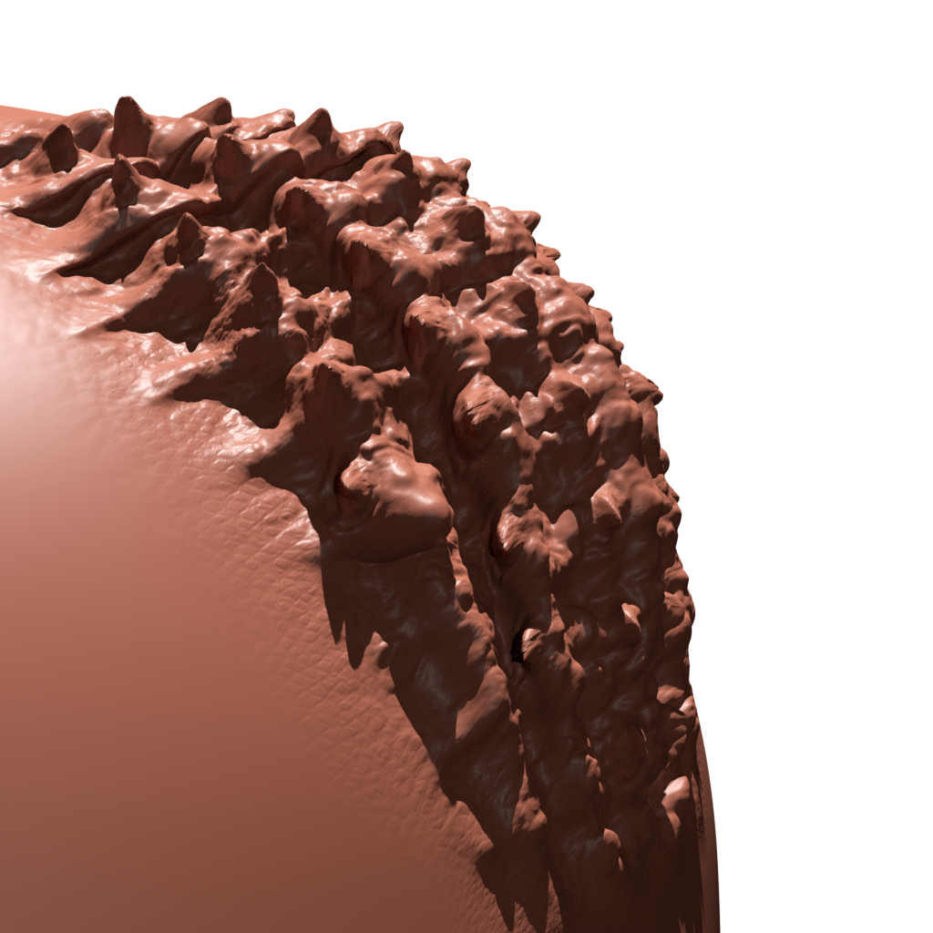 Crocodile Back Skin | skin brushes | BlenderKit