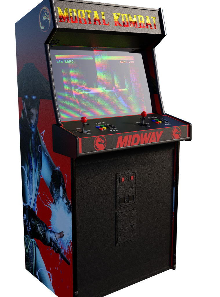 Fighting Arcade Machine | FREE Game Consoles models | BlenderKit