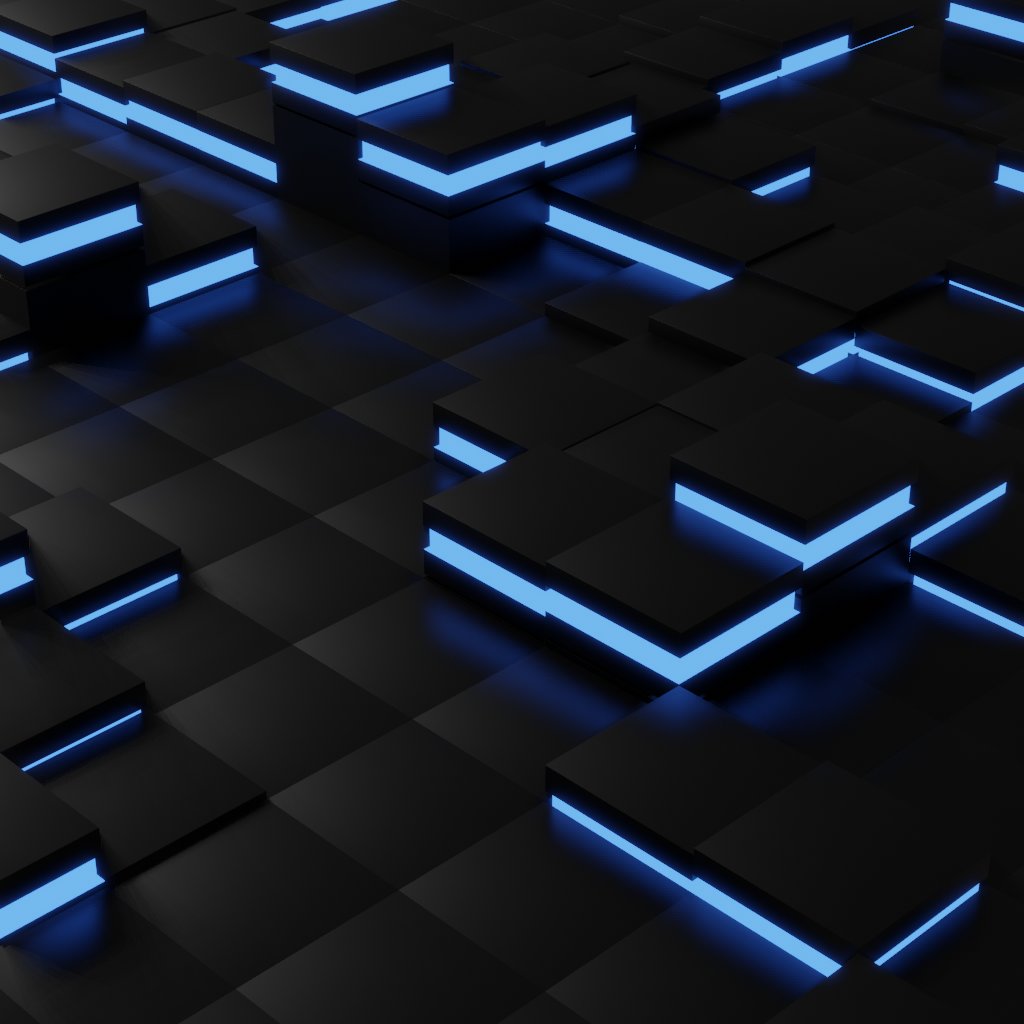 Random Cube Motion Loop | Abstract scenes | BlenderKit