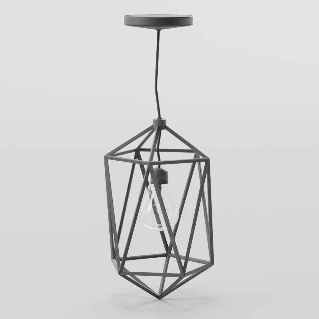 Lamp ico sphere | Ceiling Lights models | BlenderKit