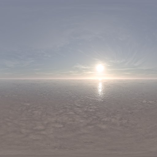 Ocean Sunrise HDRI Sky 360 Environment | Water Environments HDRis ...