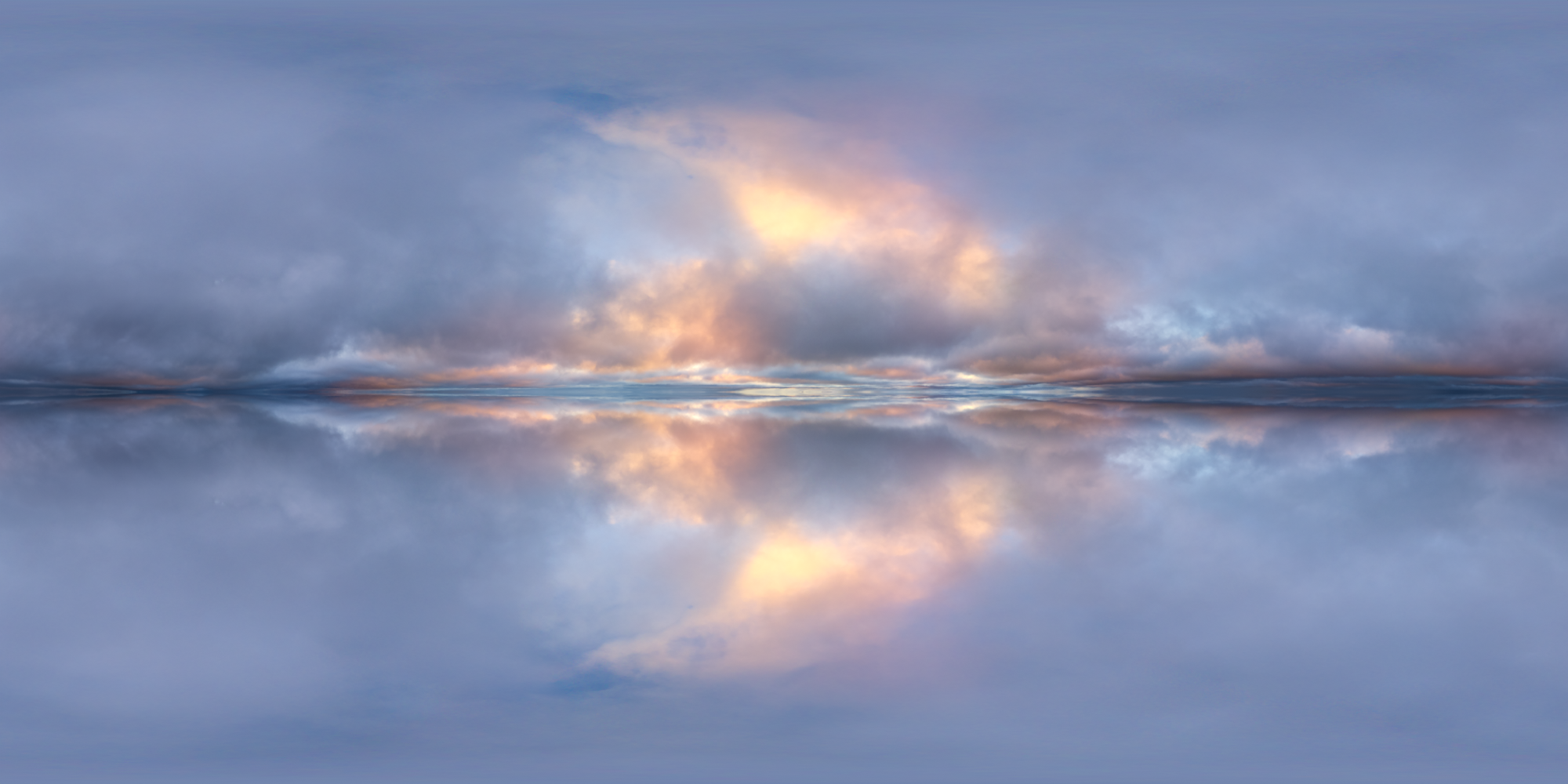 Infinite Real Sky - Cloudy Sunrise | Nature HDRis | BlenderKit