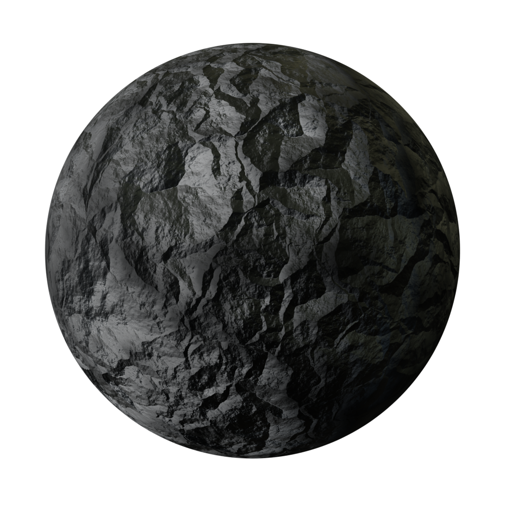 Dark Rock | FREE rock materials | BlenderKit
