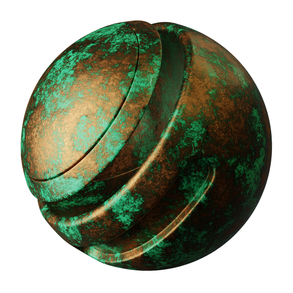Oxidized Copper | FREE metal materials | BlenderKit