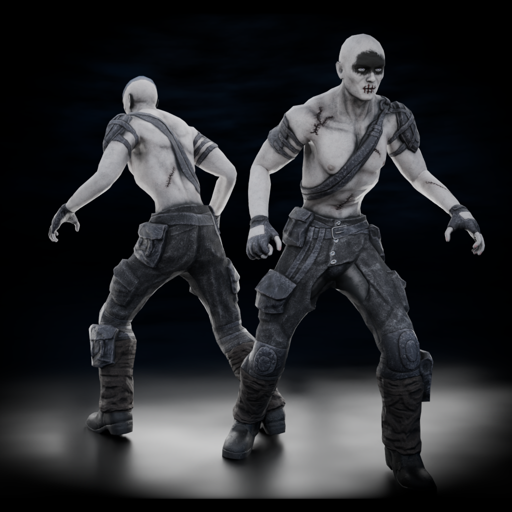 Nux MadMax | Military Characters models | BlenderKit