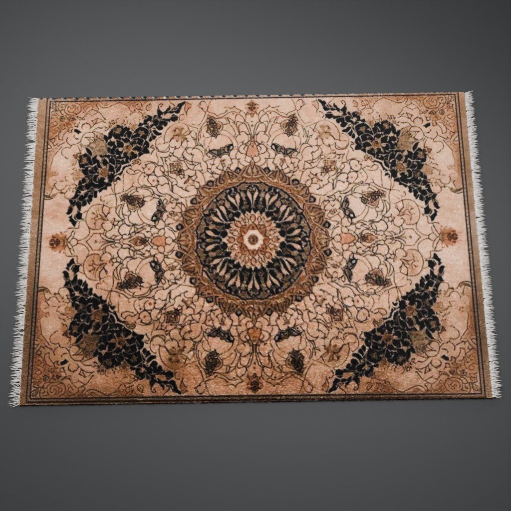 Persian Carpet | Beds models | BlenderKit