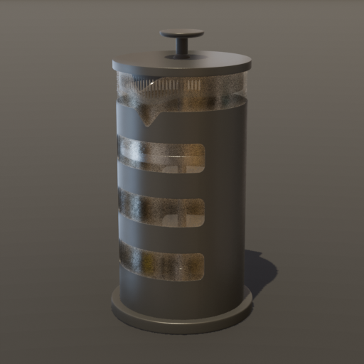 French press Coffee Jar | Home Appliances models | BlenderKit