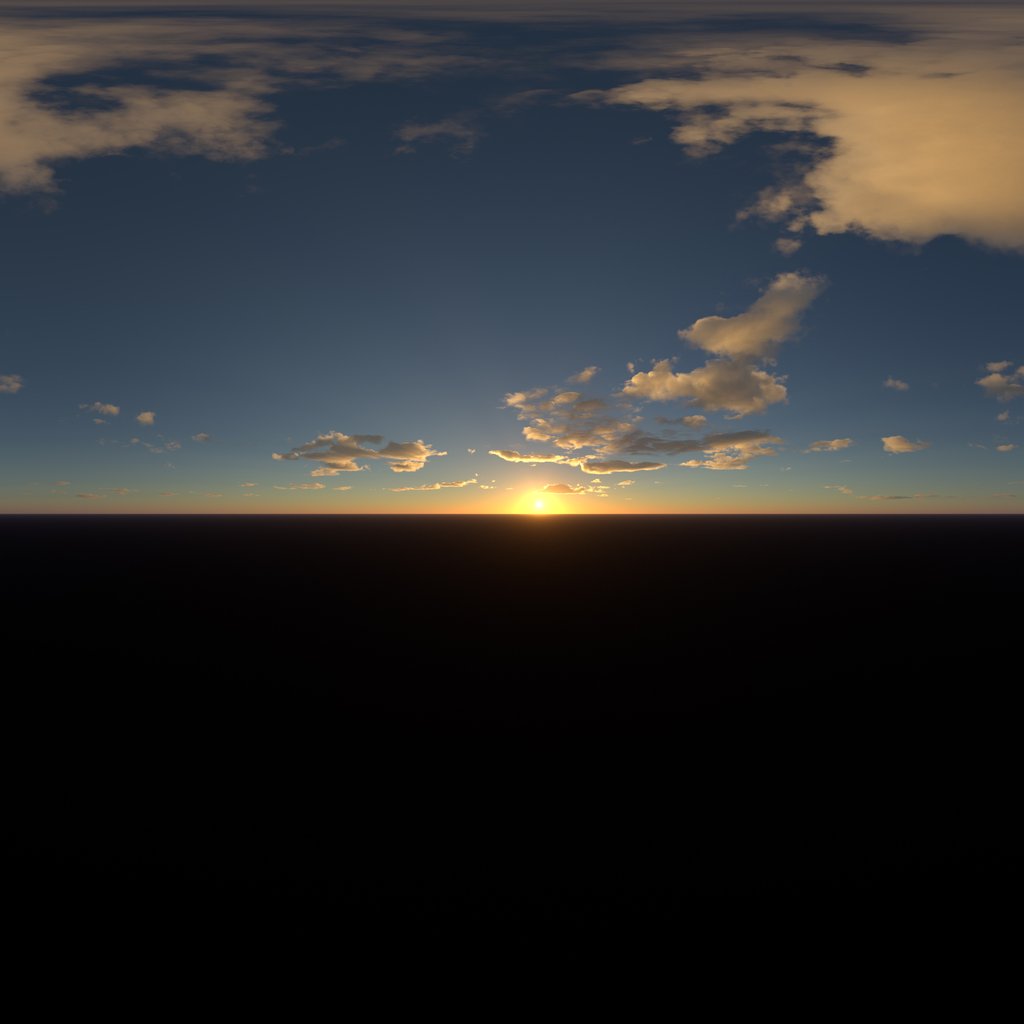 BlenderKit | Download the FREE Sunset hdr