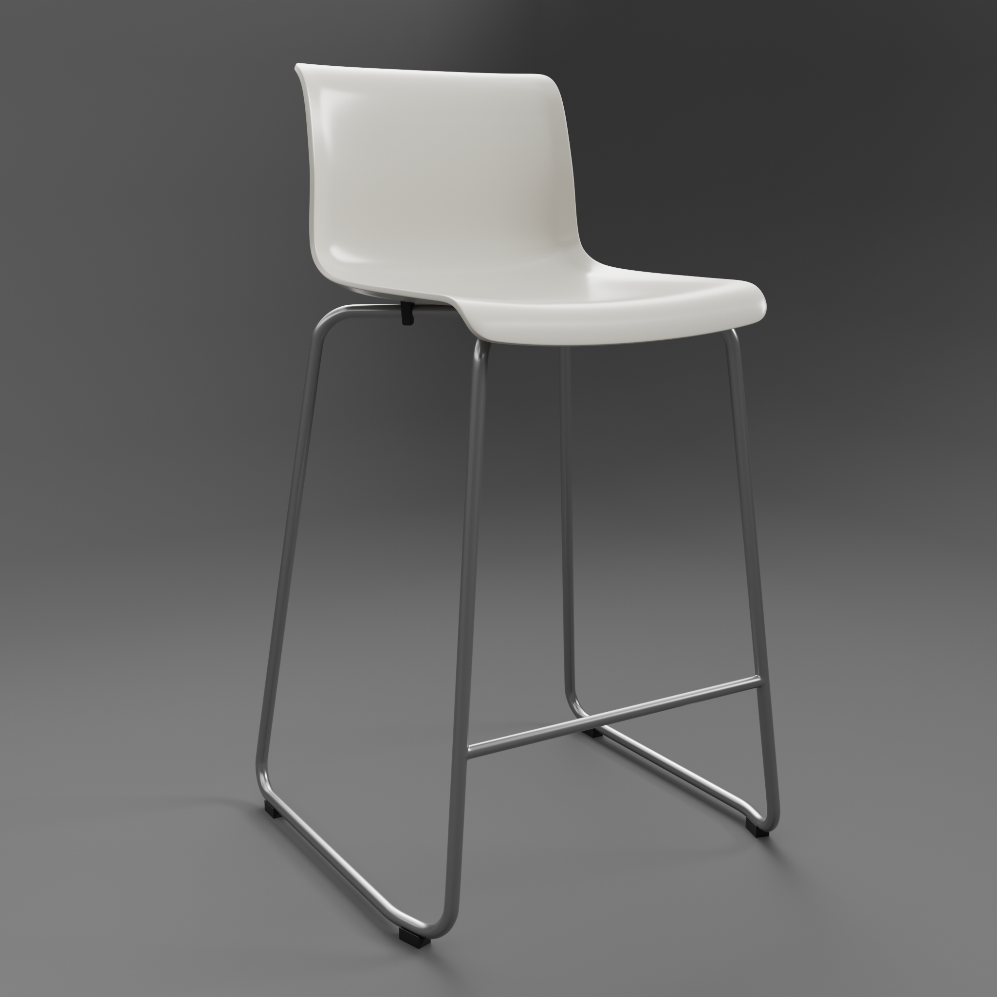 Ikea GLENN bar stool | Bar chairs models | BlenderKit