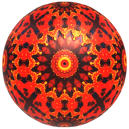 Mandala 17 | FREE tiles materials | BlenderKit